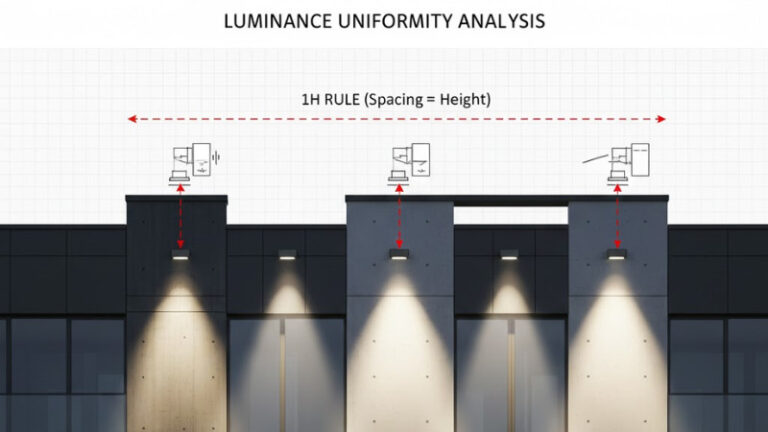 Façade Lighting Guide: How to Remove Hotspots & Glare